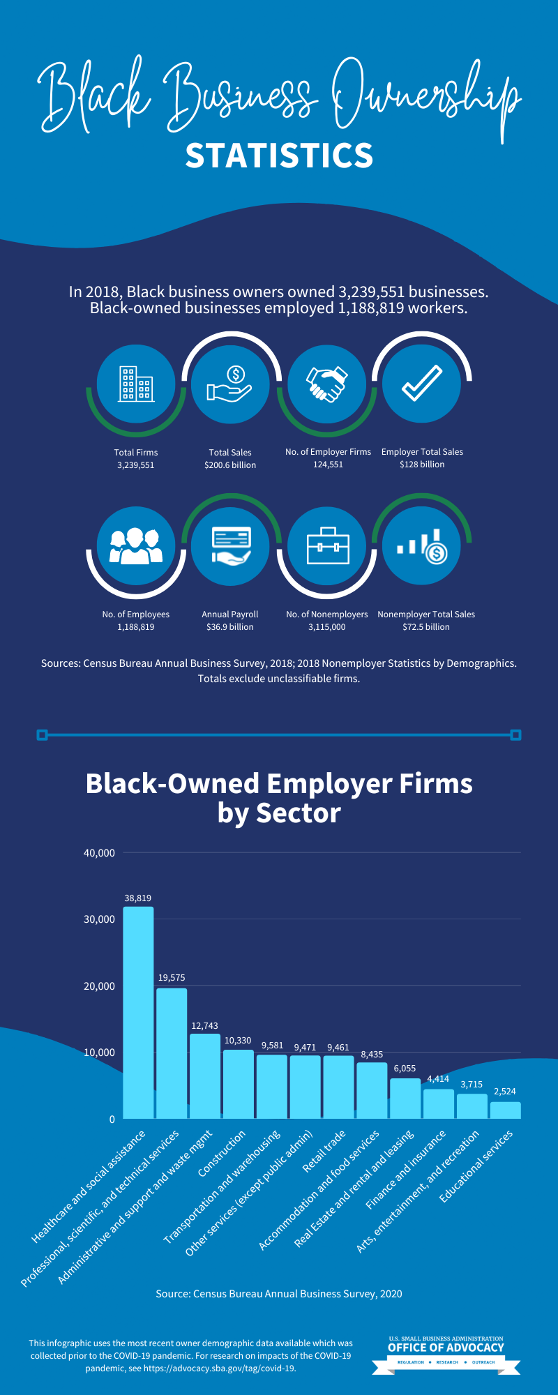 Facts About Small Business: Black Ownership Statistics – Office of Advocacy