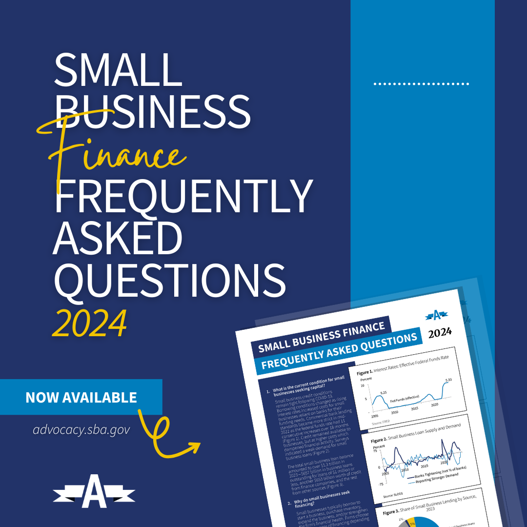Frequently Asked Questions About Small Business Finance, 2024 – Office of Advocacy